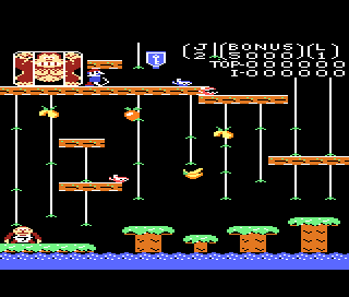 Donkey Kong Junior (Europe) - ROMs Atari 7800 - Atari - 7800 - Planet ...