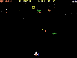 Cosmo Fighter 2 by Marcel de Kogel (1996-97) (PD) - ROMs ColecoVision ...
