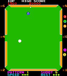 Video Pool (bootleg on Moon Cresta hardware) [Bootleg] - ROMs Non-MAME ...