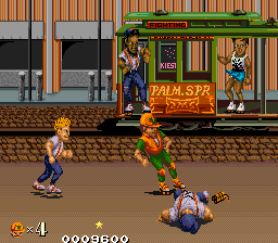 DJ Boy (World) - ROMs Non-MAME - FinalBurn Neo - Arcade Games - Planet ...