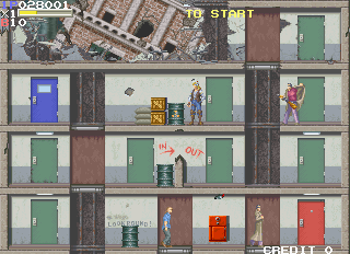 Elevator Action Returns (Ver 2.2O 1995/02/20) - ROMs Non-MAME ...