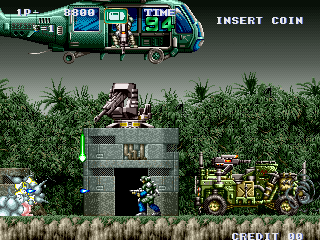 Gunforce - Battle Fire Engulfed Terror Island (US) - ROMs Non-MAME ...