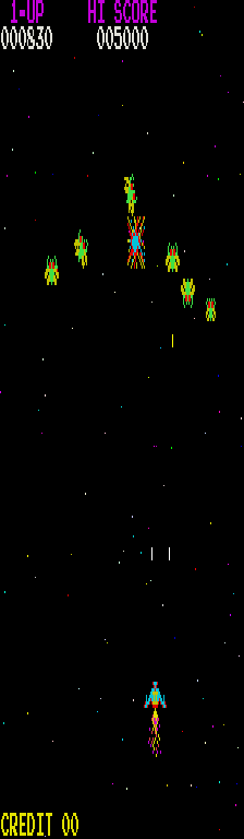 Moon Crest (Moon Cresta bootleg) [Bootleg] - ROMs Non-MAME - FinalBurn ...