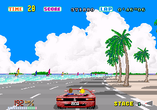 Out Run (deluxe sitdown earlier version) - ROMs Non-MAME - FinalBurn ...