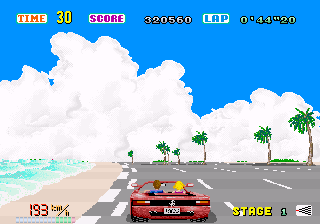 Out Run (Japan, deluxe sitdown, FD1089A 317-0019) - ROMs Non-MAME ...