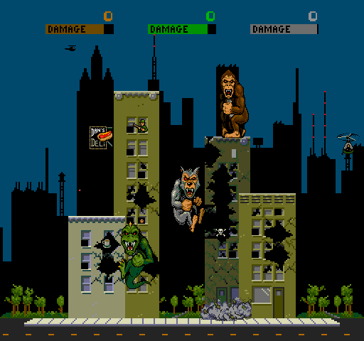 Rampage (Rev 2, 8/4/86) - ROMs Non-MAME - FinalBurn Neo - Arcade Games ...