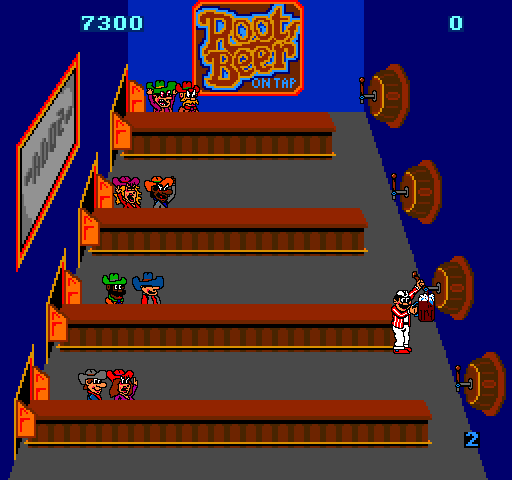 Tapper (Root Beer) - ROMs Non-MAME - FinalBurn Neo - Arcade Games ...