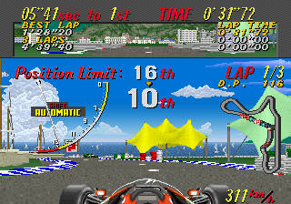 Super Monaco GP (World, FD1094 317-0126 decrypted) [Bootleg] - ROMs Non ...