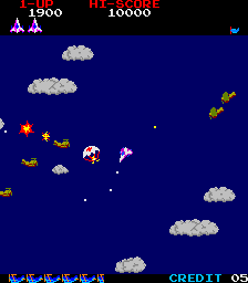 Time Pilot (Centuri) - ROMs Non-MAME - FinalBurn Neo - Arcade Games ...