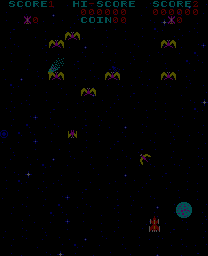 Vautour (bootleg of Phoenix) (Z80 CPU, single PROM) - ROMs Non-MAME ...