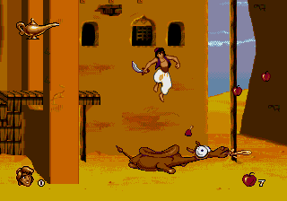 Aladdin (bootleg of Japanese Megadrive version) - ROMs MAME - MAME ...