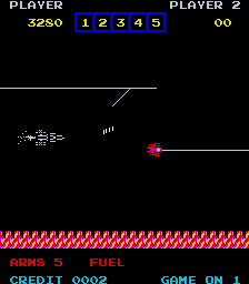 Aracnis (bootleg of Scorpion on Moon Cresta hardware) - ROMs MAME ...