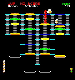 Burger Time (DECO Cassette) (US) - ROMs MAME - MAME - ROMs - Planet ...