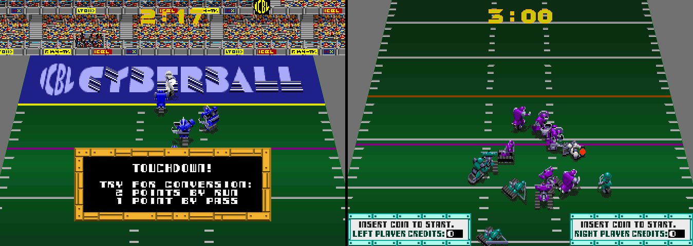 Tournament Cyberball 2072 (rev 1) - ROMs MAME - MAME - ROMs - Planet ...