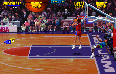 NBA Jam T.E. Nani Edition (rev 5.2 8/11/95, prototype) - ROMs MAME ...