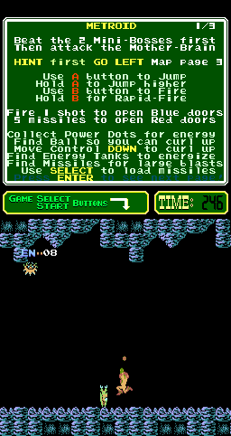 Metroid (PlayChoice-10) - ROMs MAME - MAME - ROMs - Planet Emulation