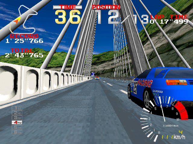Ridge Racer (Rev. RR1, Japan) - ROMs MAME - MAME - ROMs - Planet Emulation