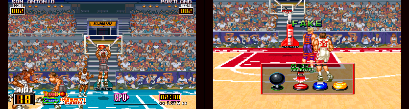 Run and Gun (ver EAA 1993 9.10, prototype?) (dual screen with demux ...