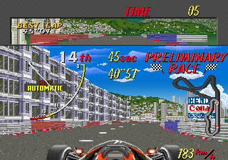 Super Monaco GP (World) (bootleg of FD1094 317-0126 set) - ROMs MAME ...