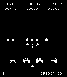 Space Combat (bootleg of Space Invaders) - ROMs MAME - MAME - ROMs ...