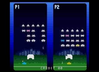 Space Invaders DX (Ver 2.6J 1994/09/14) (F3 Version) - ROMs MAME - MAME ...