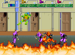 Teenage Mutant Ninja Turtles (US 4 Players, version J) - ROMs MAME ...