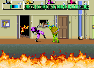 Teenage Mutant Ninja Turtles (US 4 Players, version H) - ROMs MAME ...