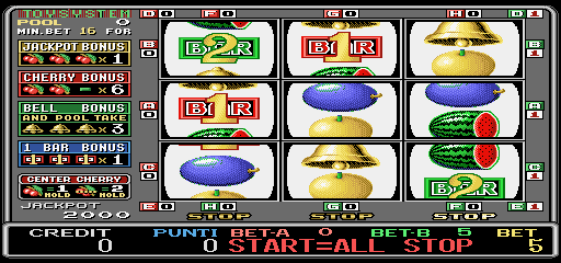 Grand Cherry Master (bootleg of Super Cherry Master) - ROMs MAME - MAME ...