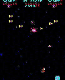 Vautour (bootleg of Phoenix) (Z80 CPU, single PROM) - ROMs MAME - MAME ...