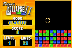 Super Collapse! II (USA) - ROMs GBA - Nintendo - Game Boy Advance ...