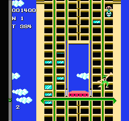 Crazy Climber (Japan) - ROMs NES - Nintendo - Nintendo Entertainment ...