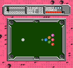 Lunar Pool (USA) - ROMs NES - Nintendo - Nintendo Entertainment System ...