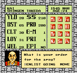 Shingen the Ruler (USA) - ROMs NES - Nintendo - Nintendo Entertainment ...