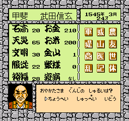 Takeda Shingen 2 (Japan) - ROMs NES - Nintendo - Nintendo Entertainment ...