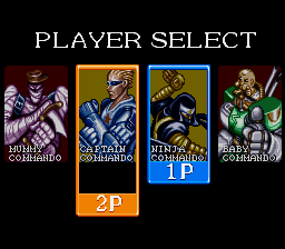 Captain Commando (Japan) - ROMs Super NES - Nintendo - Super Nintendo ...