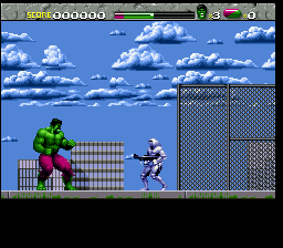 Incredible Hulk, The (Europe) - ROMs Super NES - Nintendo - Super ...
