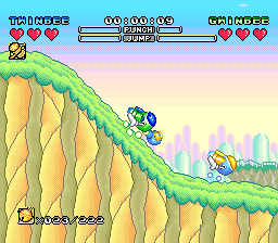 Pop'n TwinBee - Rainbow Bell Adventures (Europe) - ROMs Super NES ...