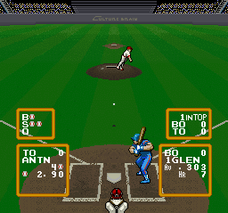 Super Baseball Simulator 1.000 (USA) - ROMs Super NES - Nintendo ...