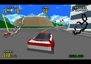 Virtua Racing Deluxe (USA) - ROMs Mega Drive - Sega - 32X - Planet ...