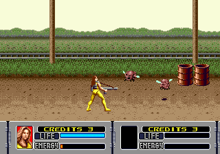 Alien Storm (World) - ROMs Mega Drive - Sega - Mega Drive - Planet ...