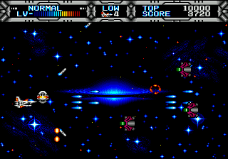 Gaiares (Japan, USA) - ROMs Mega Drive - Sega - Mega Drive - Planet ...
