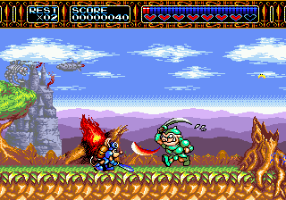 Rocket Knight Adventures (Europe) - ROMs Mega Drive - Sega - Mega Drive ...