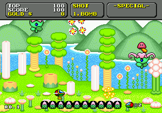Super Fantasy Zone (Japan) - ROMs Mega Drive - Sega - Mega Drive ...