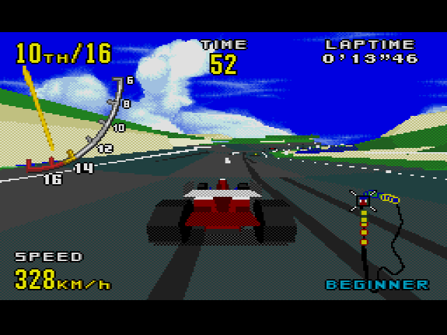Virtua Racing (Japan) - ROMs Mega Drive - Sega - Mega Drive - Planet ...