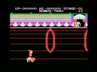 Circus Charlie (1984) (Konami) (J) - ROMs MSX 1/2 - GoodMSX1 - Planet ...