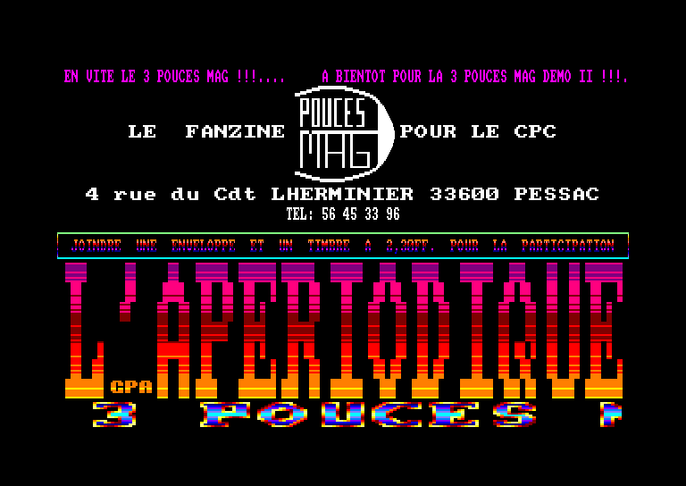 ROMs Amstrad CPC - Amstrad CPC - Demos - Planet Emulation